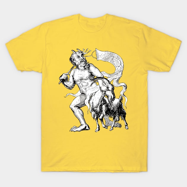 Azazel Fallen Angel And Scapegoat Vector Illustration - Rebel - T-Shirt ... Azazel Fallen Angel And Scapegoat Vector Illustration - Rebel - T-Shirt ...